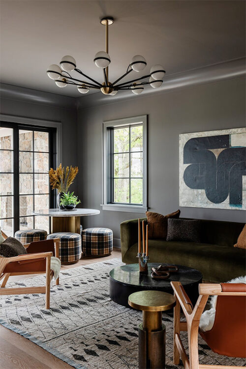 18 Beautiful Dark & Moody Living Rooms • White Oak & Linen Design Co ...